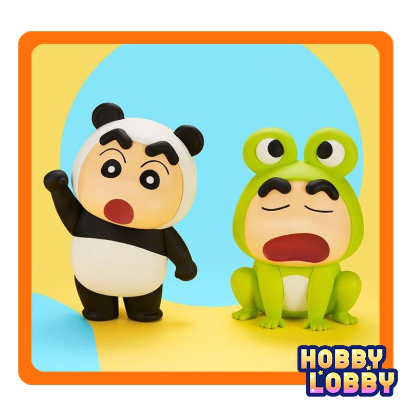 Banpresto - CRAYON SHIN-CHAN COSPLAY FIGURE VOL.6 - Panda & Frog (Set ...
