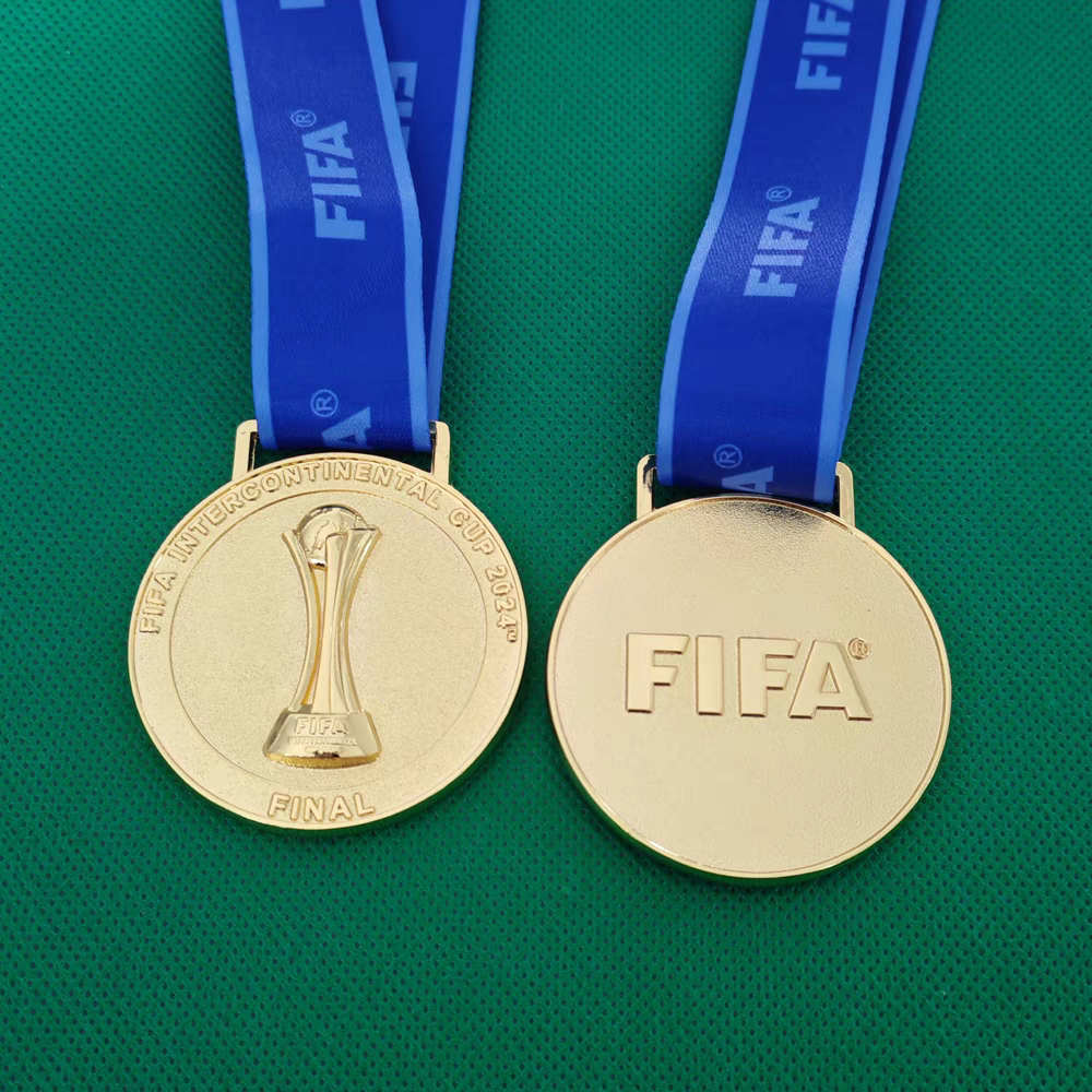 FIFA Intercontinental Cup 2024 Gold Medal Winner Real Madrid | Shopee ...