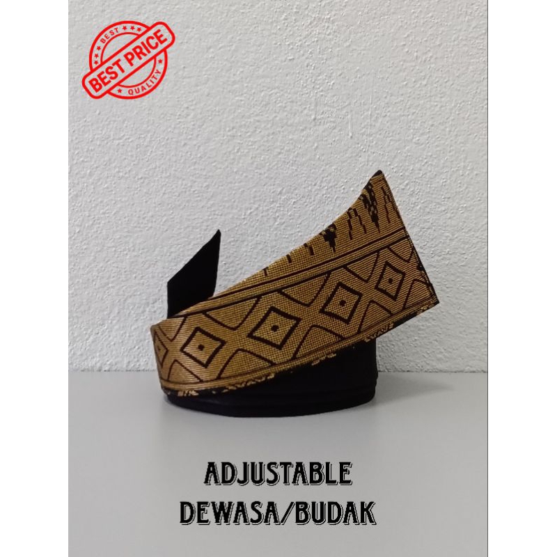 Tanjak Tengkolok Revenge Never HALF SONGKET Adult/Kid (Adjustable ...