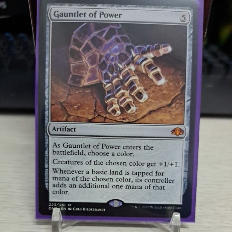 MTG Gauntlet of Power (DMR)(Mythic) | Shopee Philippines