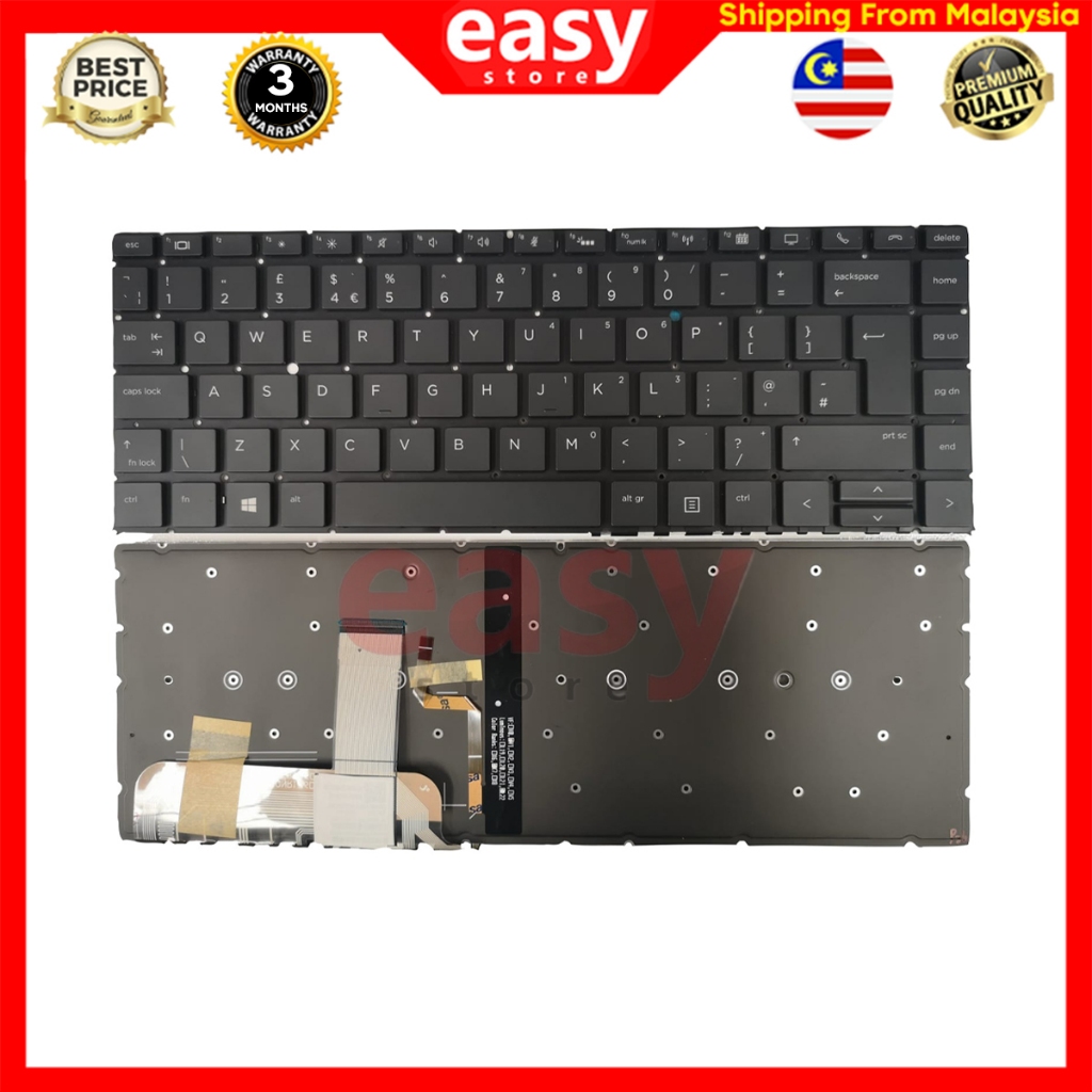 HP ELITEBOOK X360 1040 G4 1040 G5 1040 G6 US LAYOUT LAPTOP KEYBOARD | Shopee Philippines