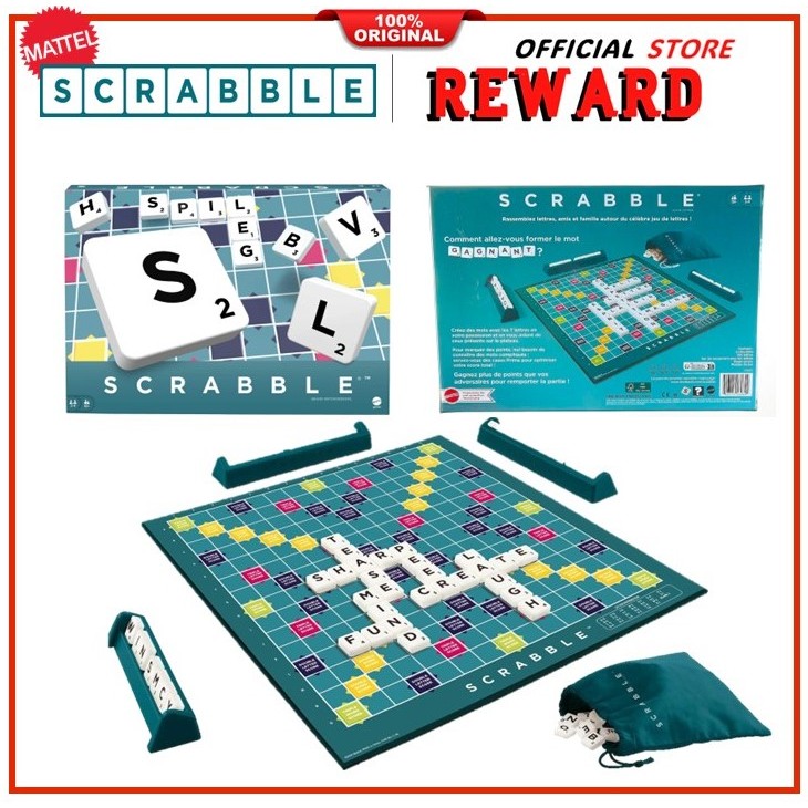 Mattel Scrabble Board Games Toys for Kids, Family | Shopee Philippines