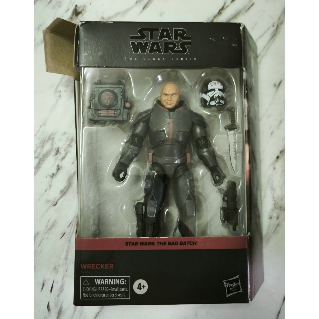 Hasbro Star Wars The Black Series Bad Batch Wrecker Action Figure ...