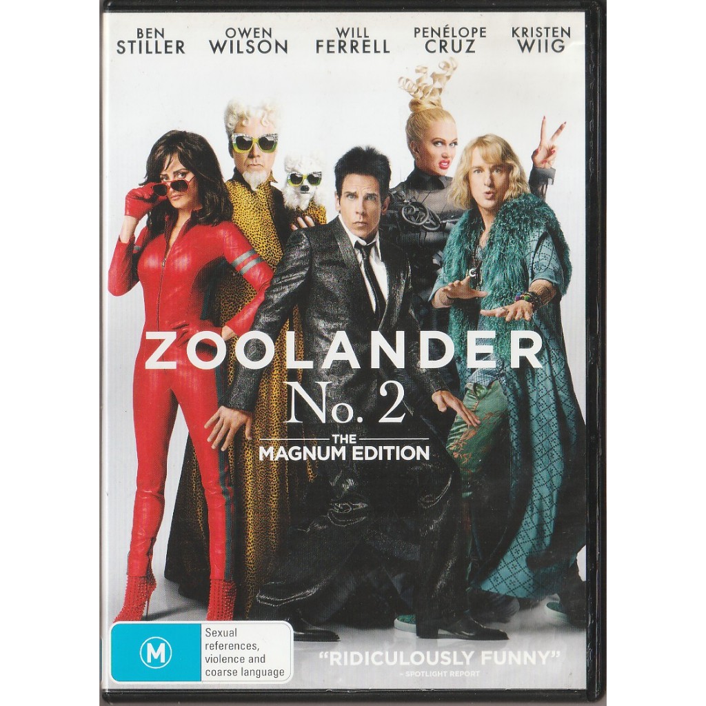 DVD ZOOLANDER NO 2 THE MAGNUM EDITION ( M : REGION 4 DVD ) | Shopee Philippines
