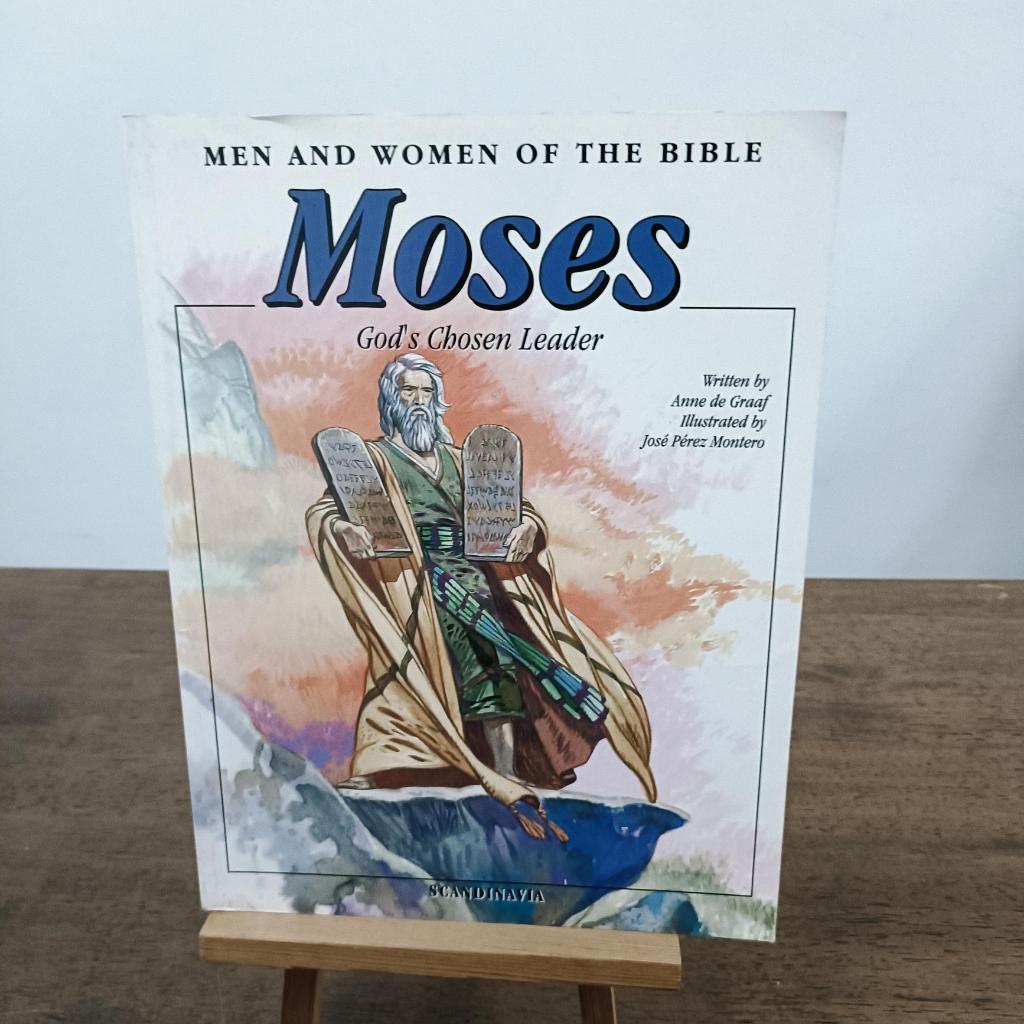One set of 6 books of Men and Women of the Bible - Moses, Sarah, Samuel ...