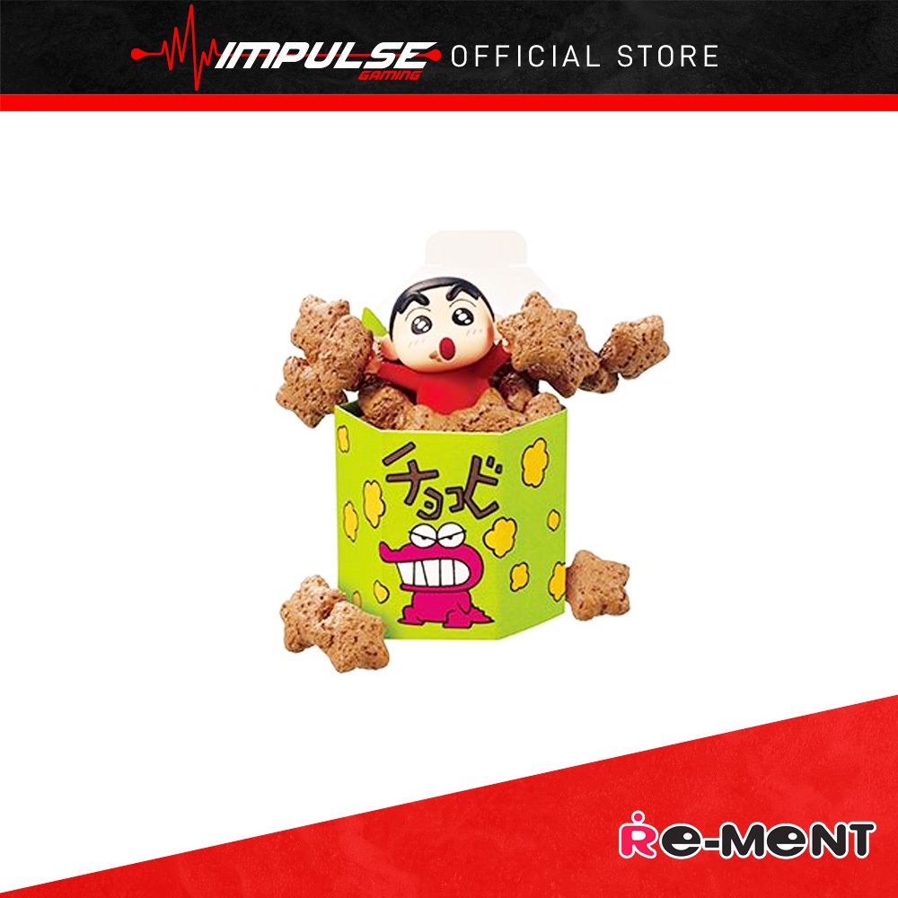 Re-Ment Crayon Shin-Chan Snack Figure Series [Blind Box / Full Case] 蜡笔 ...
