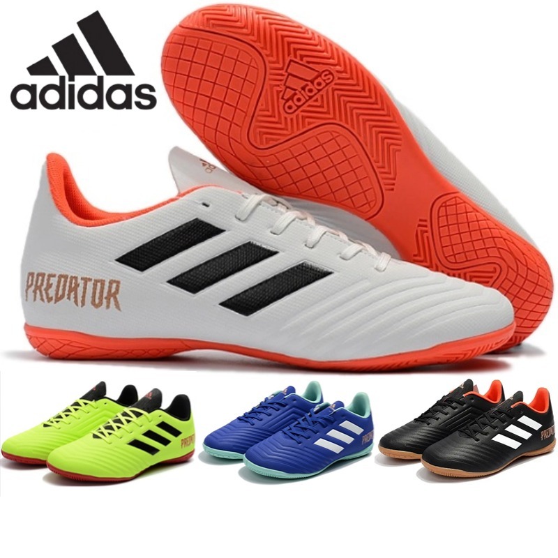 Adidas_Predator 18.4 IC ‌Soccer Shoes Football boots Indoor Rubber Sole ...