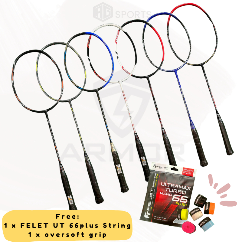 FELET ARMOR BADMINTON RACKET By Felet ) | Shopee Philippines
