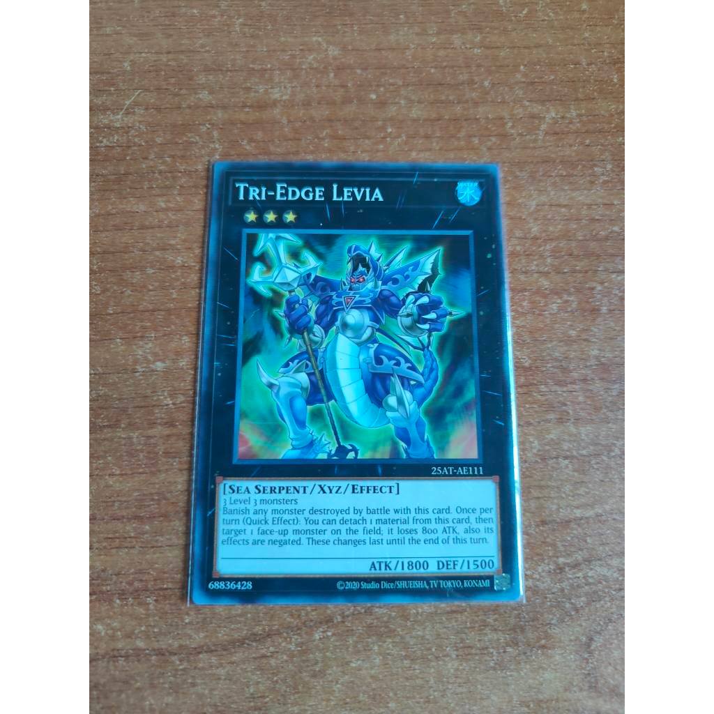 Yugioh : 25AT-AE111 Tri-Edge Levia (COMMON) | Shopee Philippines