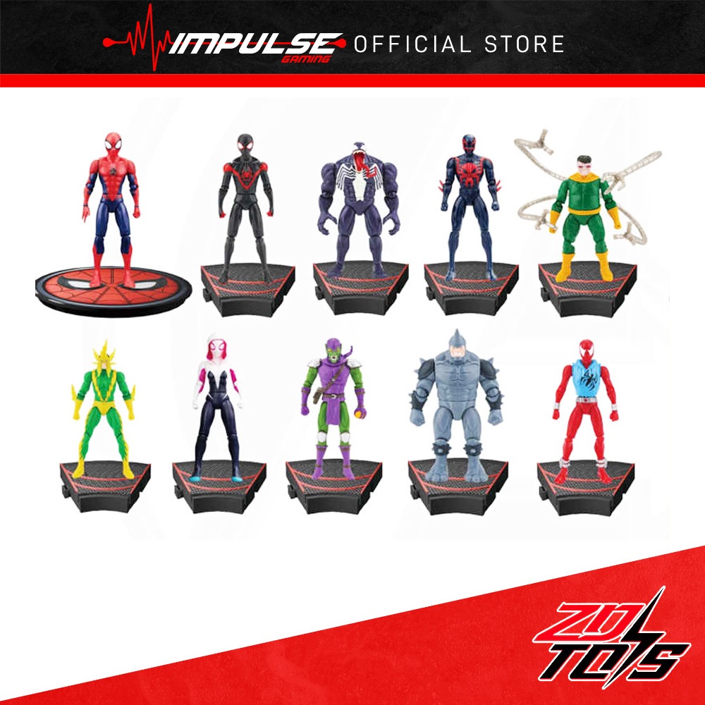 ZD Toys Spider Man Universe 4 Inch Series - (Spider Man, Spider Gwen ...