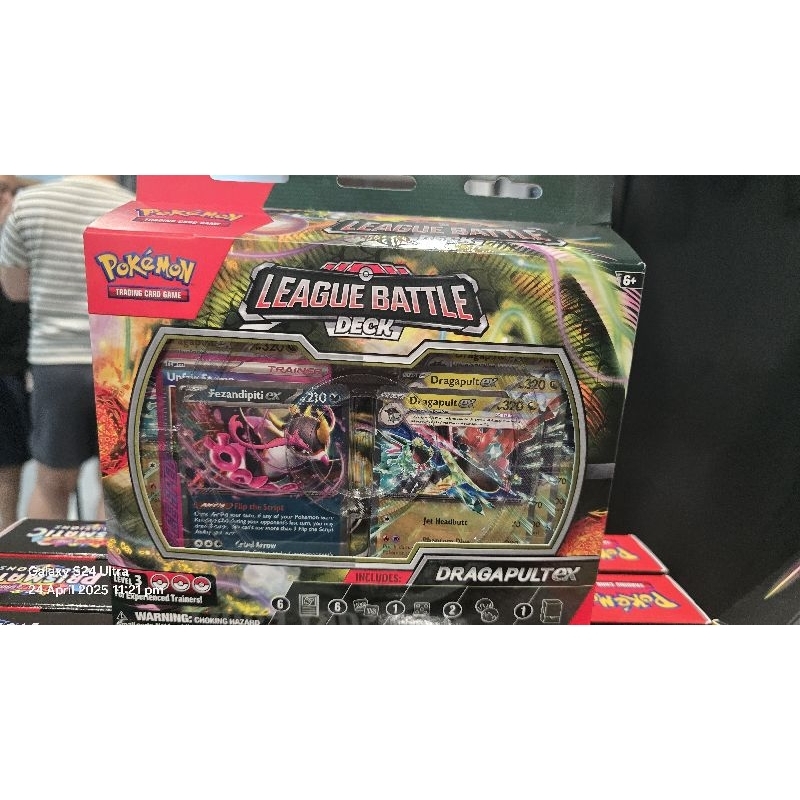 Dragapult Ex League Battle Deck Full Set Box | Shopee Philippines