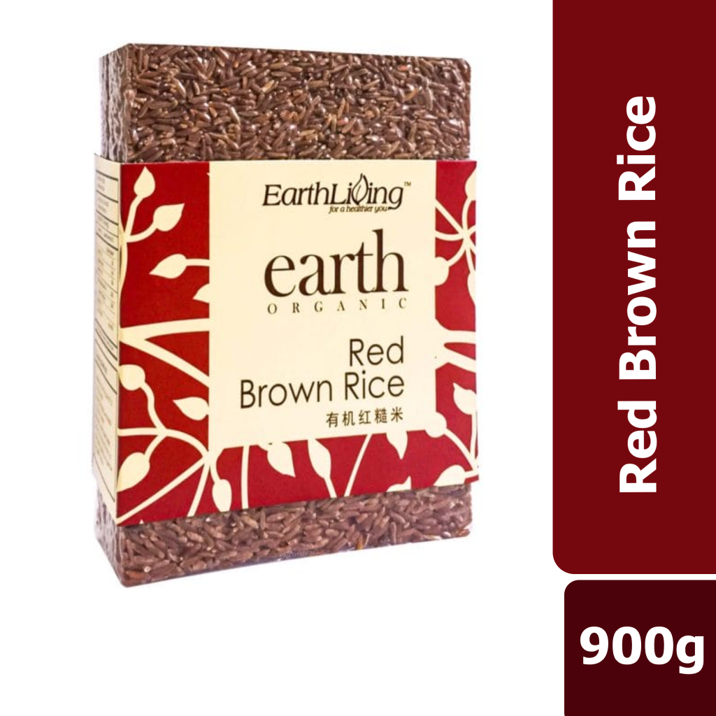 EARTH ORGANIC Red Brown Rice 900g | Shopee Philippines