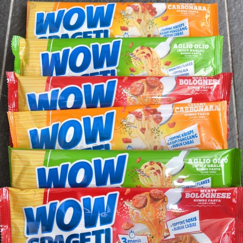 1 PCS WOW SPAGHETTI HALAL INSTANT 88GRAM | Shopee Philippines