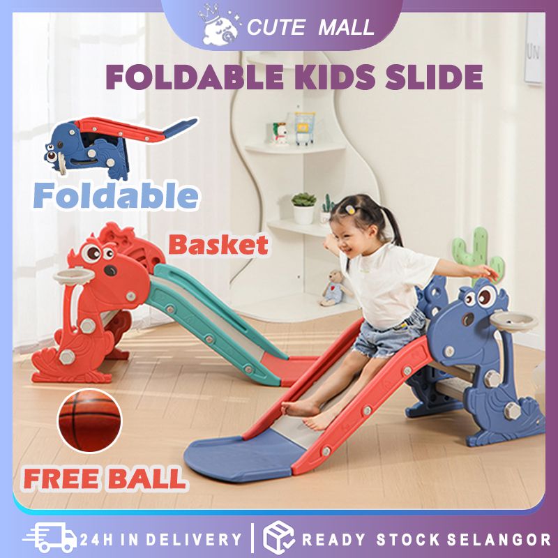 Foldable Slide For Kids Playground Gelongsor Kanak Kanak Kids Indoor ...