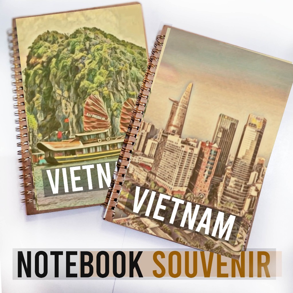 Notebook A5 Vietnam Hanoi Buku Nota Souvenir Journal | Shopee Philippines