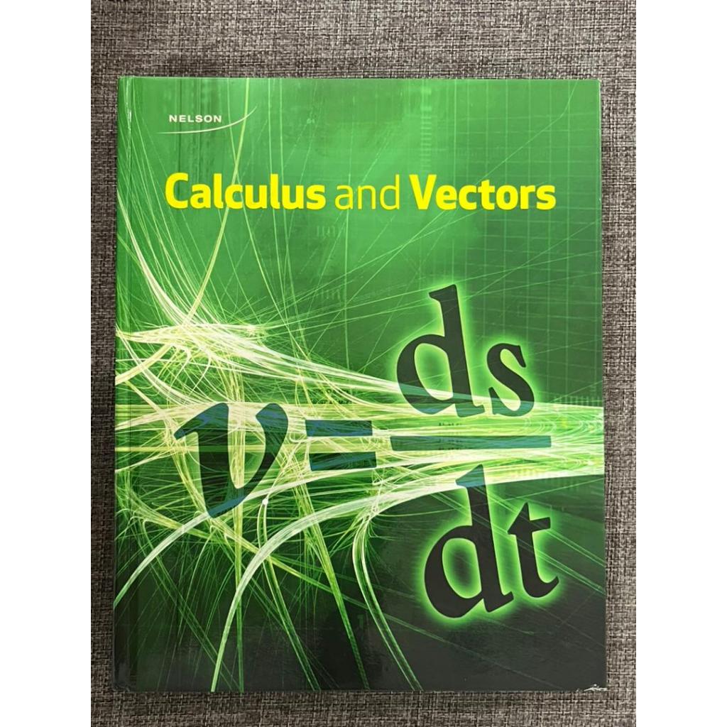 Calculus and Vectors Pre-loved Textbook Grade 12 Math Ontario ...