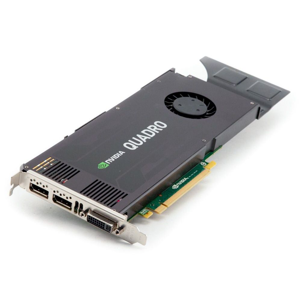 NVIDIA Quadro K4200 4 GB GDDR5 PCIe professional graphics card CAD ...