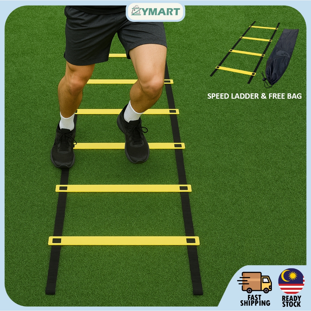 ️ Agility Speed Ladder + Free Bag, Training Agility Ladder (2M,3M,4M,5M ...