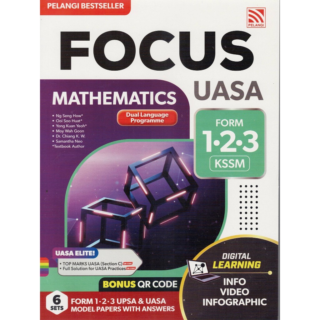 REFERENCE BOOK (2025): FOCUS UASA MATHEMATICS DLP FORM 1.2.23 KSSM ...