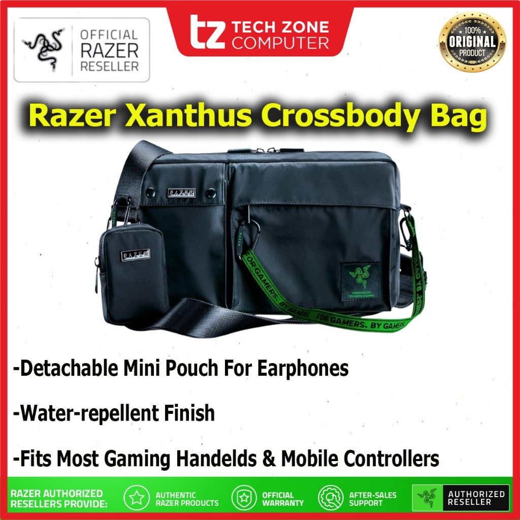 Razer Xanthus Crossbody Water-repellent finish Bag(RC81-04290119-0000 ...