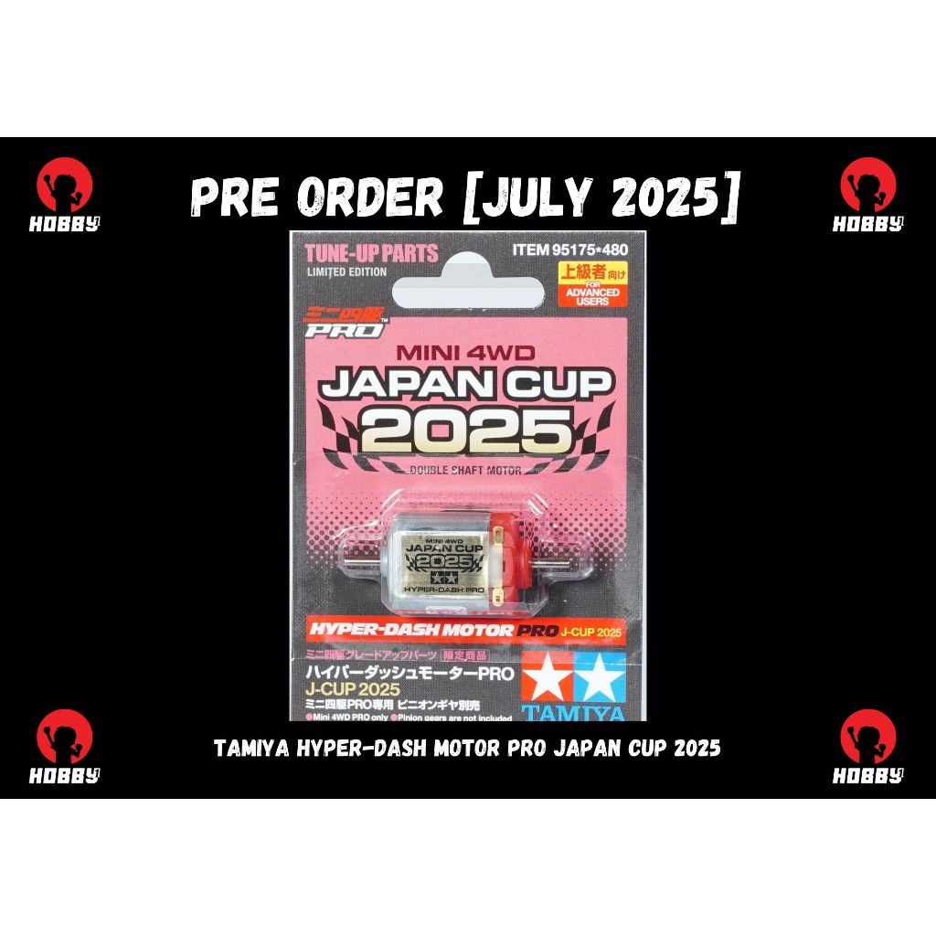 TAMIYA 95175 HYPER-DASH MOTOR PRO JAPAN CUP 2025 (Mini 4WD) | Shopee ...