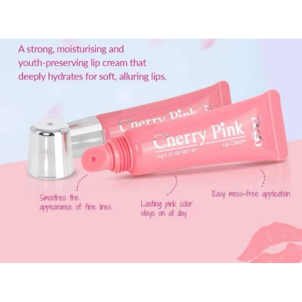 Bio-Glo Cherry Pink Lip Cream 10g | Shopee Philippines