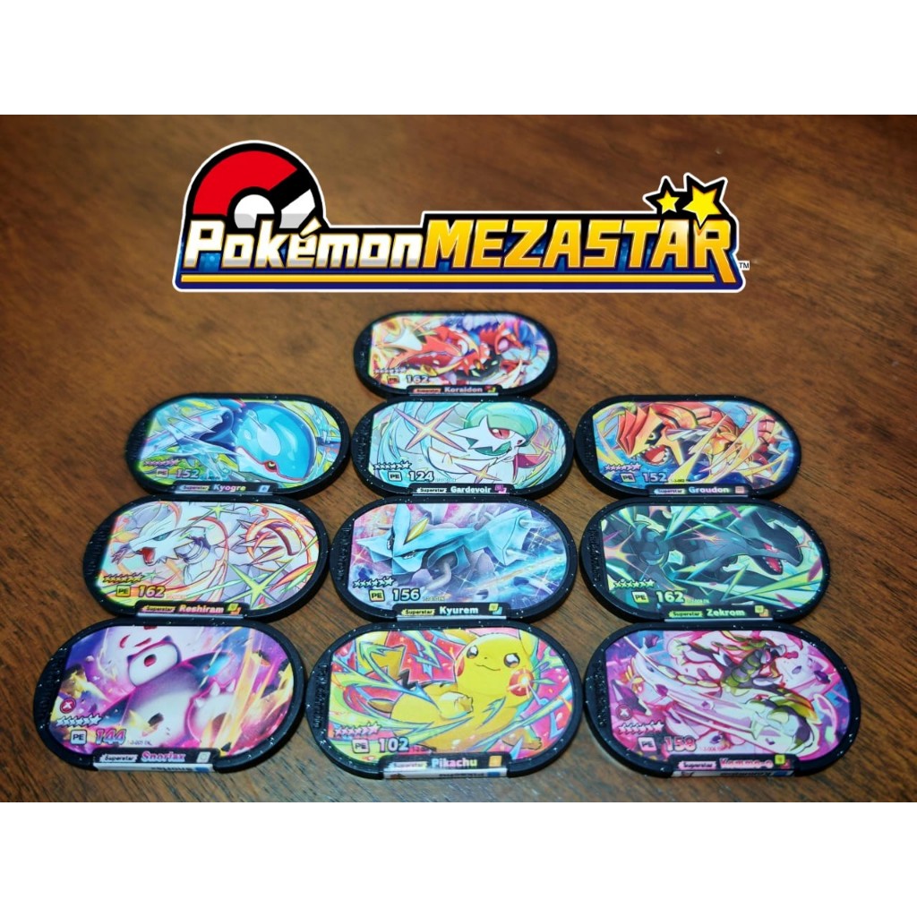 Pokemon Mezastar 6 Star Disk Card Superstar Pokemon Molly Fantasy ...