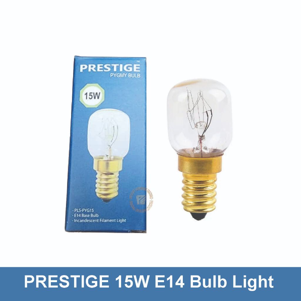 PRESTIGE 15W E14 Light Bulb ( FREEZER / SALT LAMP ) | Shopee Philippines