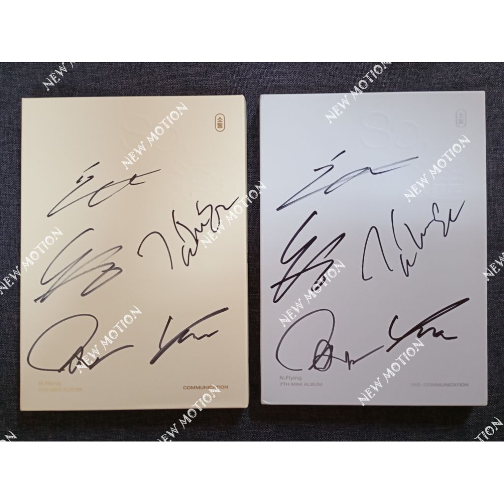 (Autographed) N.Flying 7th Mini Album 'So, 通 (소통)' | Shopee Philippines