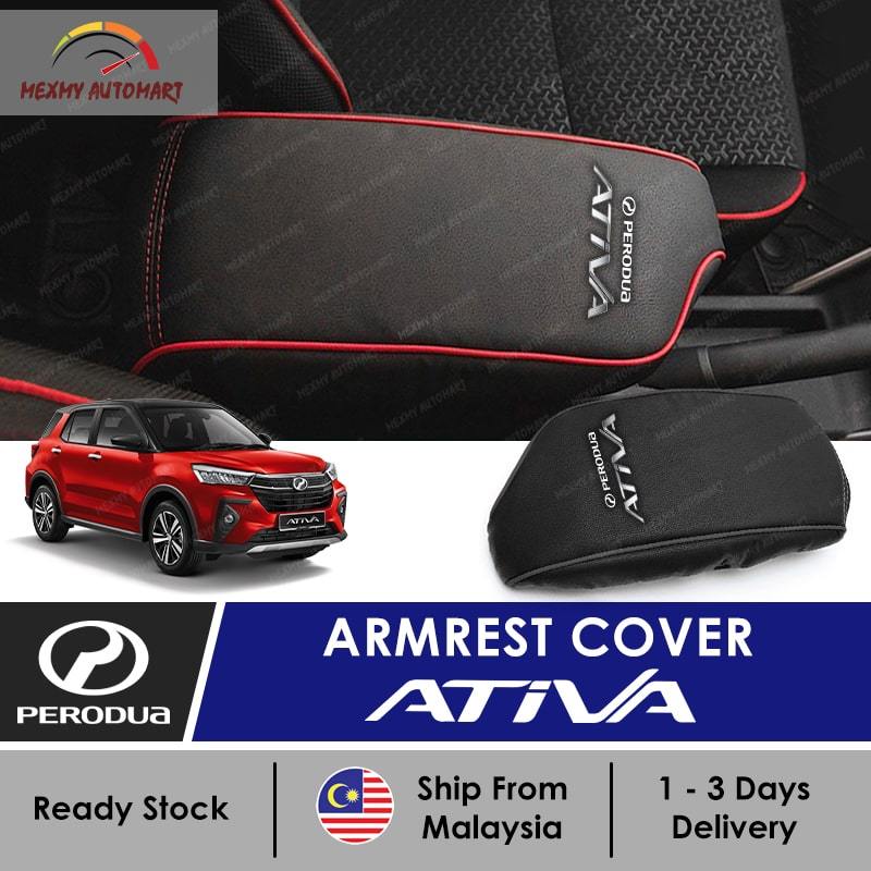 Perodua ATIVA Arm Rest Cover Armrest Accessories Bodykit Car Gear Up ...