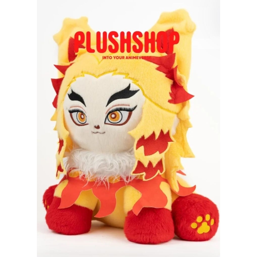 Rengoku Meow Demon Slayer cat Plush Shop 炼狱 鬼灭之刃 玩偶 动漫 周边 Kimetsu no ...