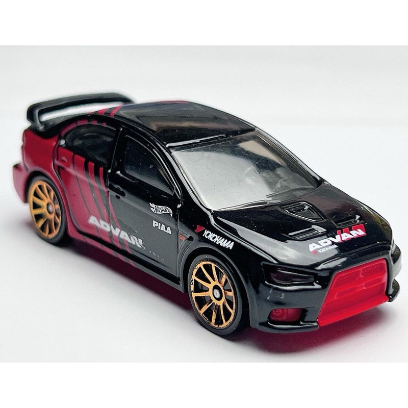 Hotwheels 2008 Mitsubishi Lancer Evolution X (Evo X) (Advan) | Shopee ...
