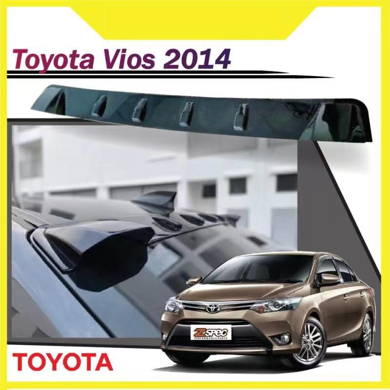 Toyota Vios NCP150 NCP151 2014-2018 Rear Roof Window Visor Spoiler Rear ...