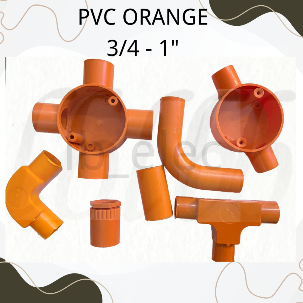 3/4" 1" PVC Conduit Pipe Accessories 1way 2way 3way 4way Box / Angle ...