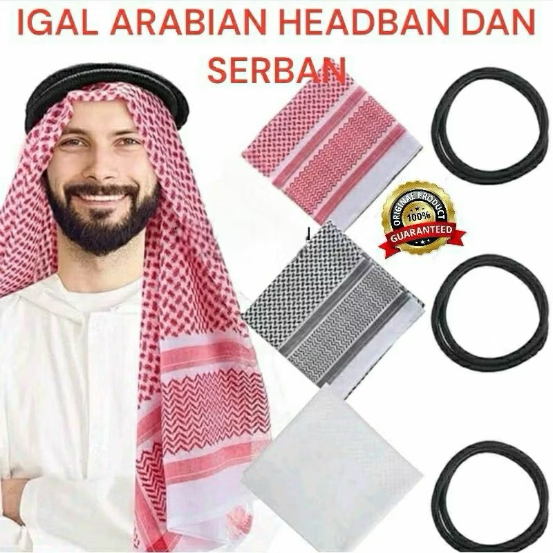 IGAL ARABIAN HEADBAN ~ HEAD AND EVERYTHING ~ FASHION | Shopee Philippines