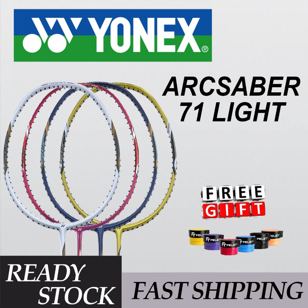 Yonex Arcsaber 71 Light 5U 78+-2Gram 30LBS Racket Badminton Racket | Shopee Philippines