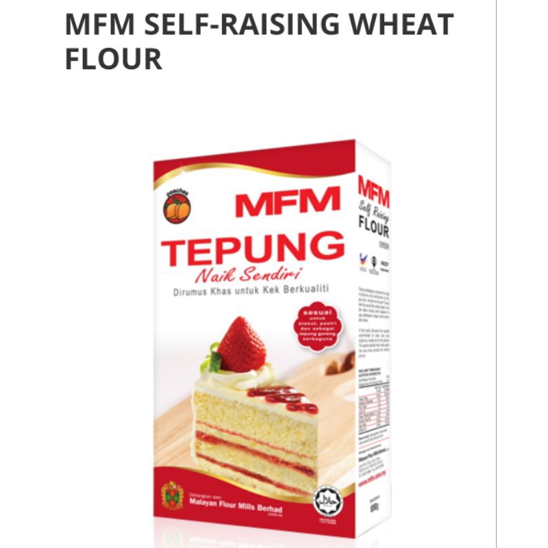Tepung Naik Sendiri Self Rising Flour For Cakes, Cookies, Pastries ...