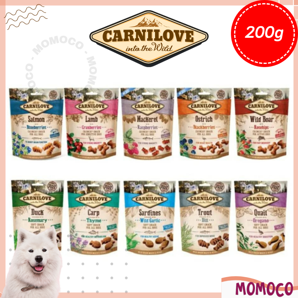 Carnilove Dog Snack Dog Treats 200g Makanan Ringan Anjing Snek ...