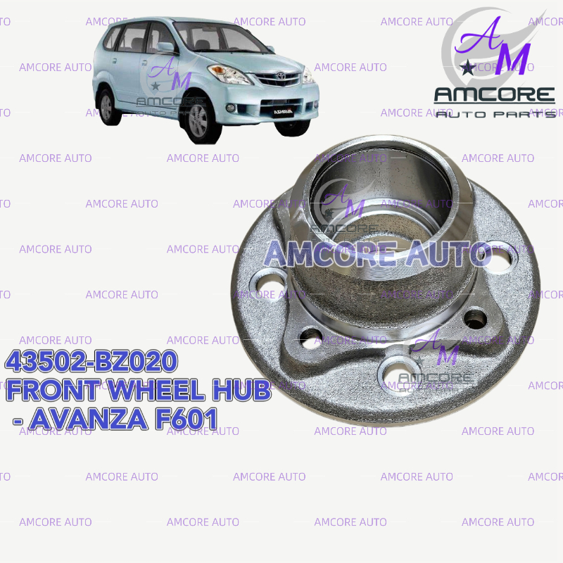 TOYOTA AVANZA F601 - FRONT WHEEL HUB / KNUCKLE BEARING HUB (43512-BZ020 ...