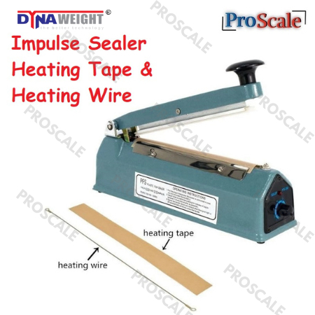 200mm/300mm Impulse Sealer Heating Wire & Teflon Tape ( Non-Adhesive ...
