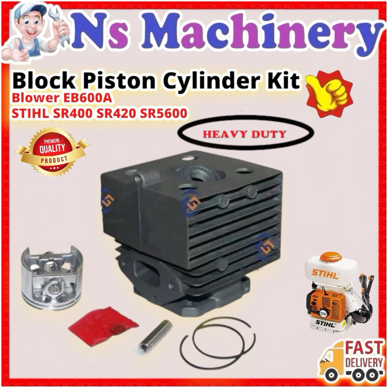 Stihl Sr420 Block Assembly For Stihl SR420/Sr5600/BR400 Block Piston ...