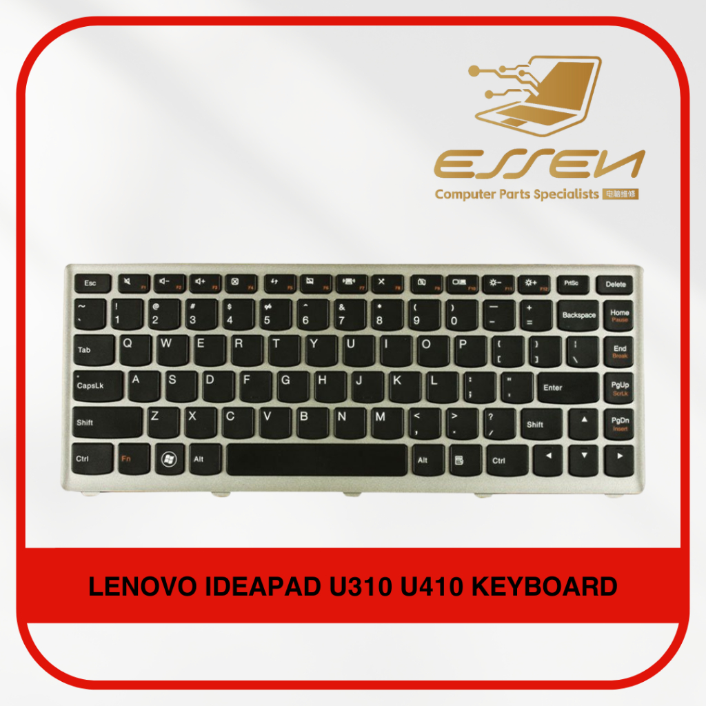Replacement Keyboard For LENOVO IDEAPAD U310 U410 | Shopee Philippines