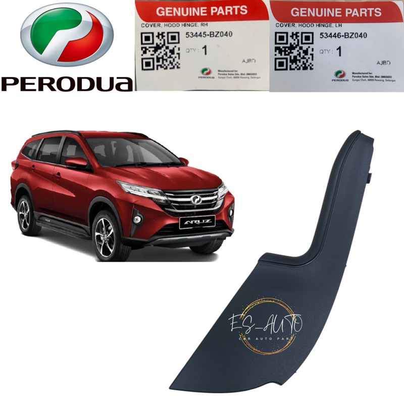 Perodua Aruz Front Windscreen Wiper Panel Grille Side Seal Cover/ Hood ...