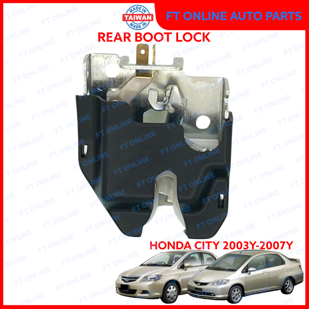 HONDA CITY 2003-2007 SEL GD8 REAR BOOT LOCK TAILGATE/BONNET INNER 2004 ...