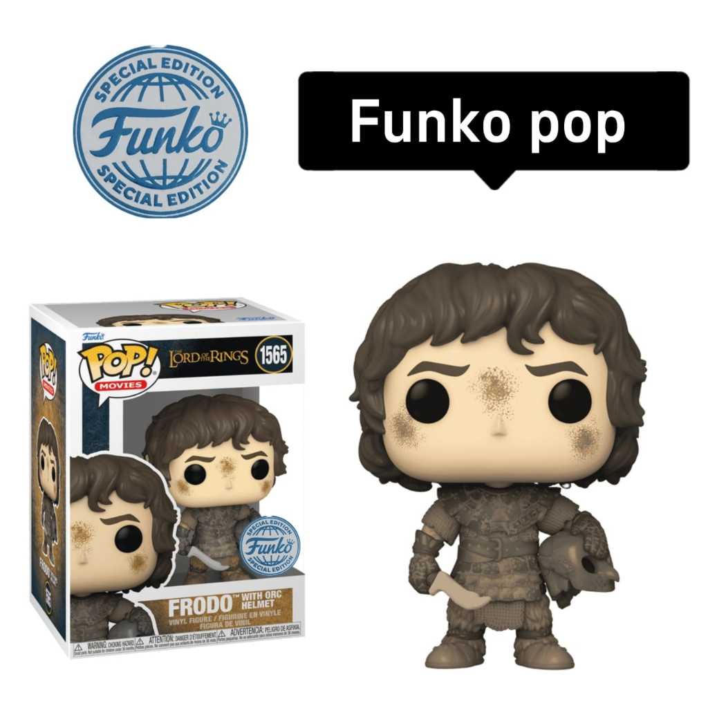 Funko Pop! Movies The Lord Of The Rings 1565 Frodo Special Edition ...