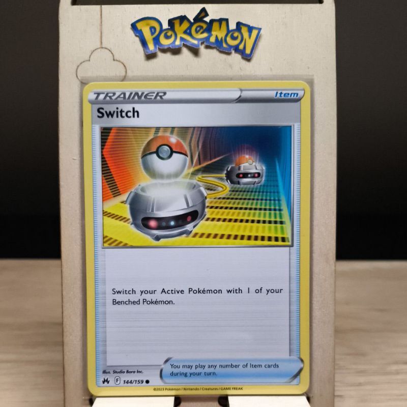 Switch F 144/159 Pokemon PTCG Trainer Card | Shopee Philippines