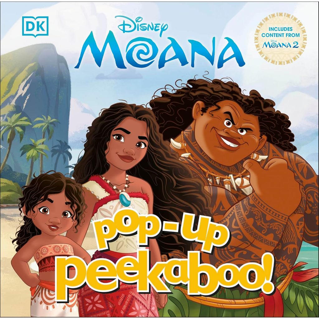 Pop-Up Peekaboo! Disney Moana Board book – 7 Nov. 2024 by DK | Shopee ...