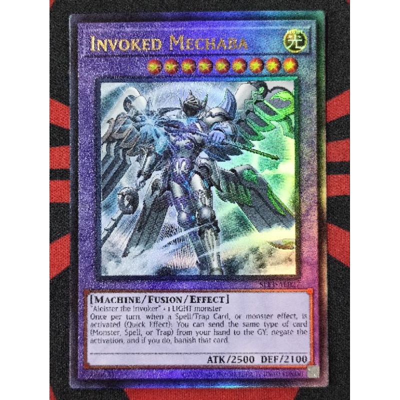 YUGIOH KONAMI SLF1-AE027 Invoked Mechaba (alternate art) | Shopee ...