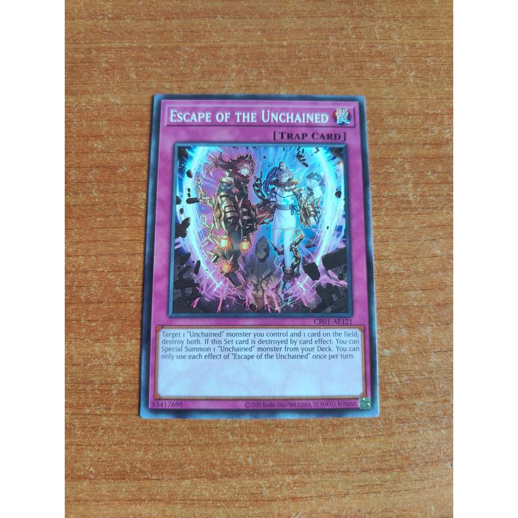 Yugioh : CHIM-JP069 CR01-AE121 Escape of the Unchained (COMMON ...