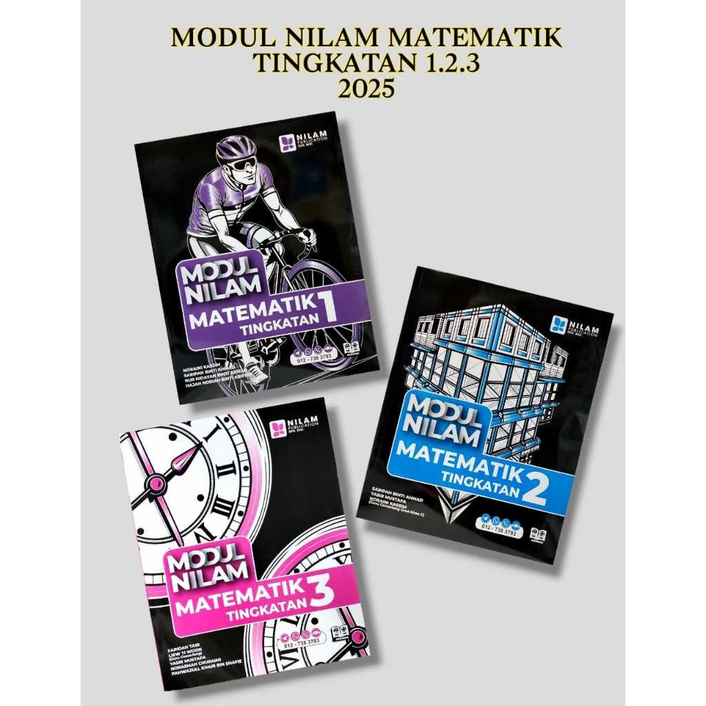 2025 MODULE NILAM MATHEMATICS LEVEL 1.2.3 [WIRE] | Shopee Philippines